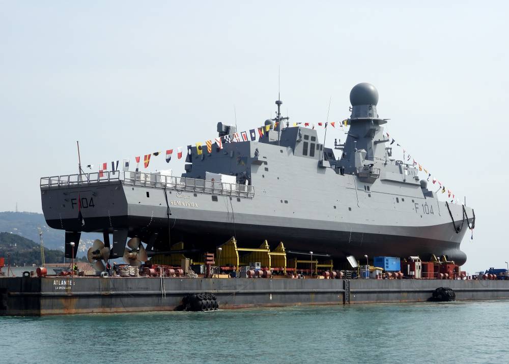 La quatrième corvette qatarie lancée chez Fincantieri | Mer et Marine