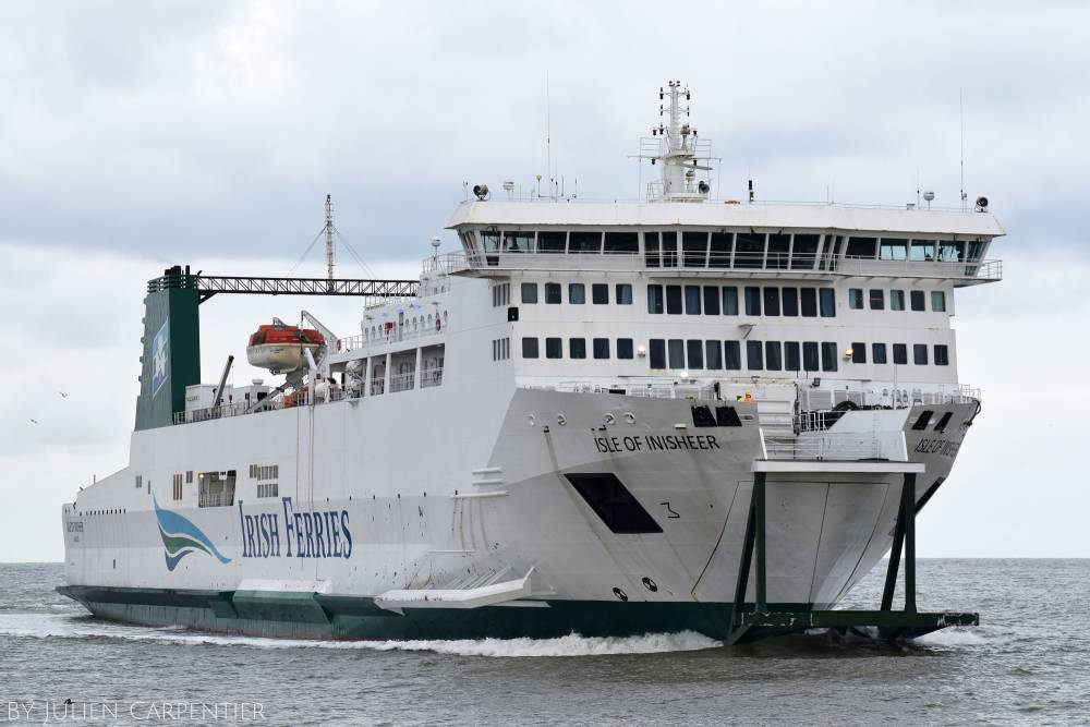 Irish Ferries : l’Isle of Inisheer entre en service sur la ligne Calais ...