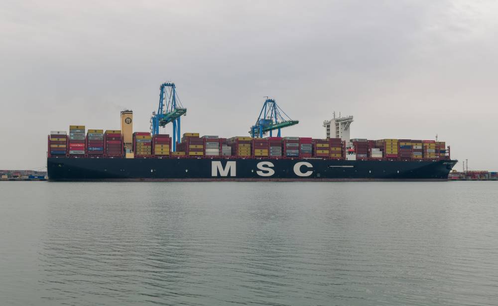 Avec le MSC Leni, les terminaux conteneurs de Fos enregistrent un ...