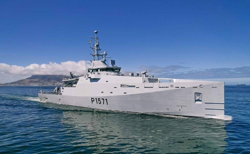 L’Afrique du Sud met en service son deuxième patrouilleur du type MMIPV ...