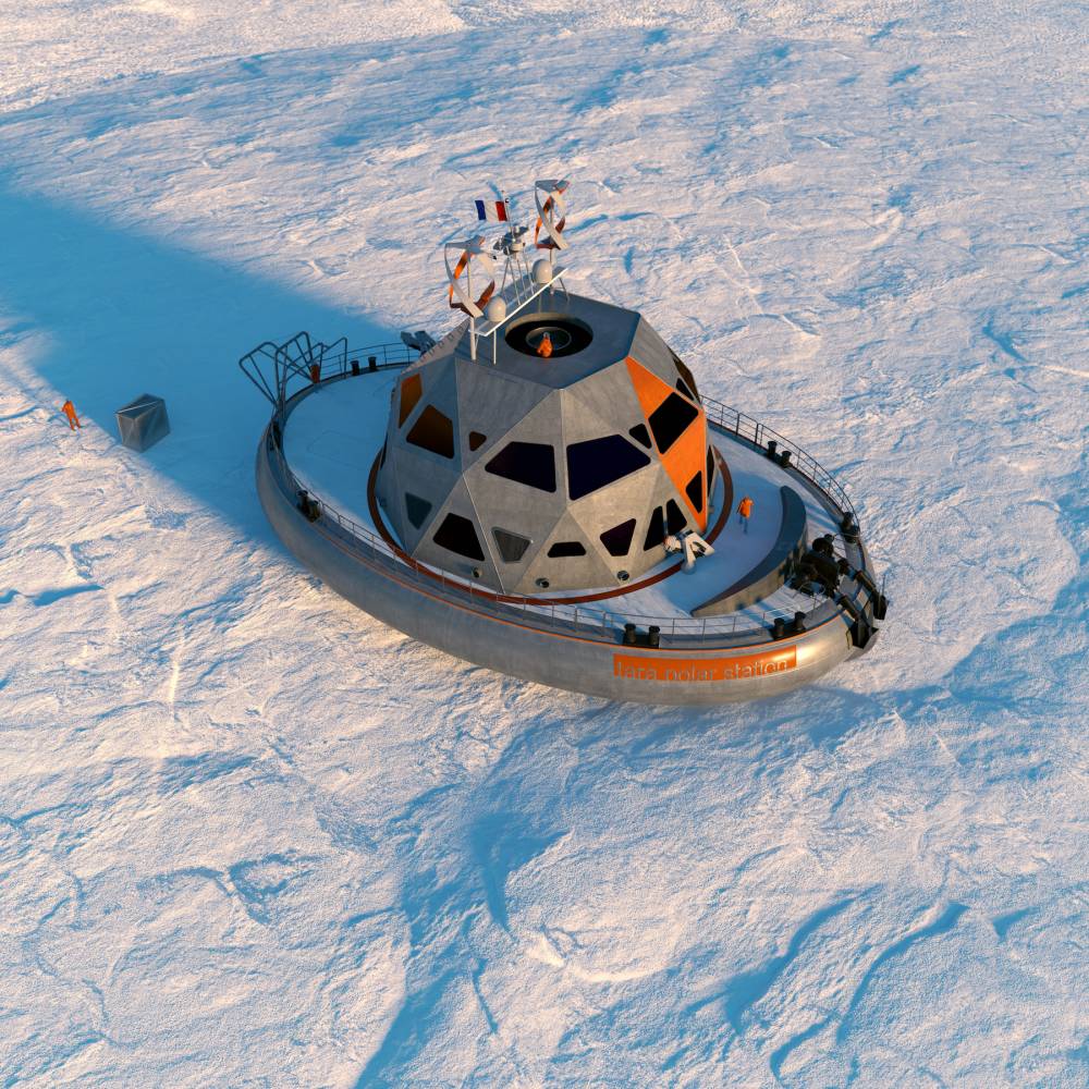 La future station polaire de Tara Oceans se dévoile | Mer et Marine