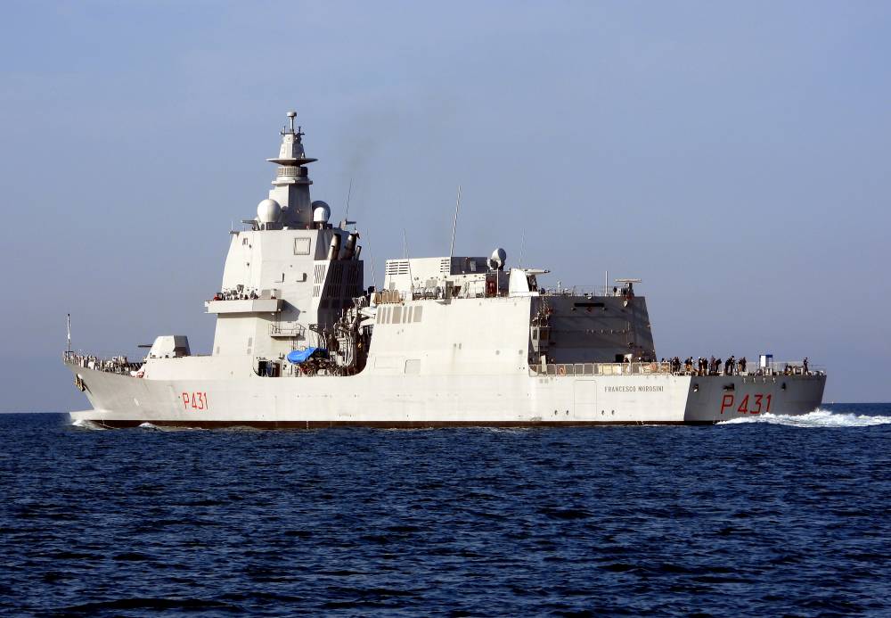 Marine italienne : le premier PPA « Full » a débuté ses essais en mer ...