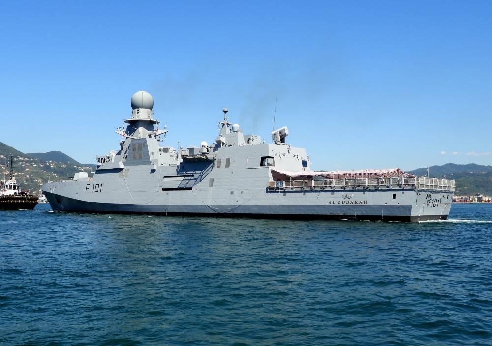 Fincantieri : la dernière des quatre corvettes qataries en essais | Mer ...
