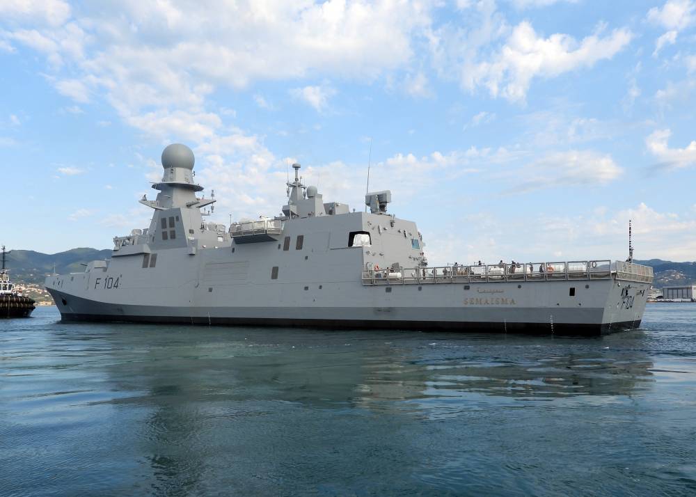 Fincantieri : la dernière des quatre corvettes qataries en essais | Mer ...