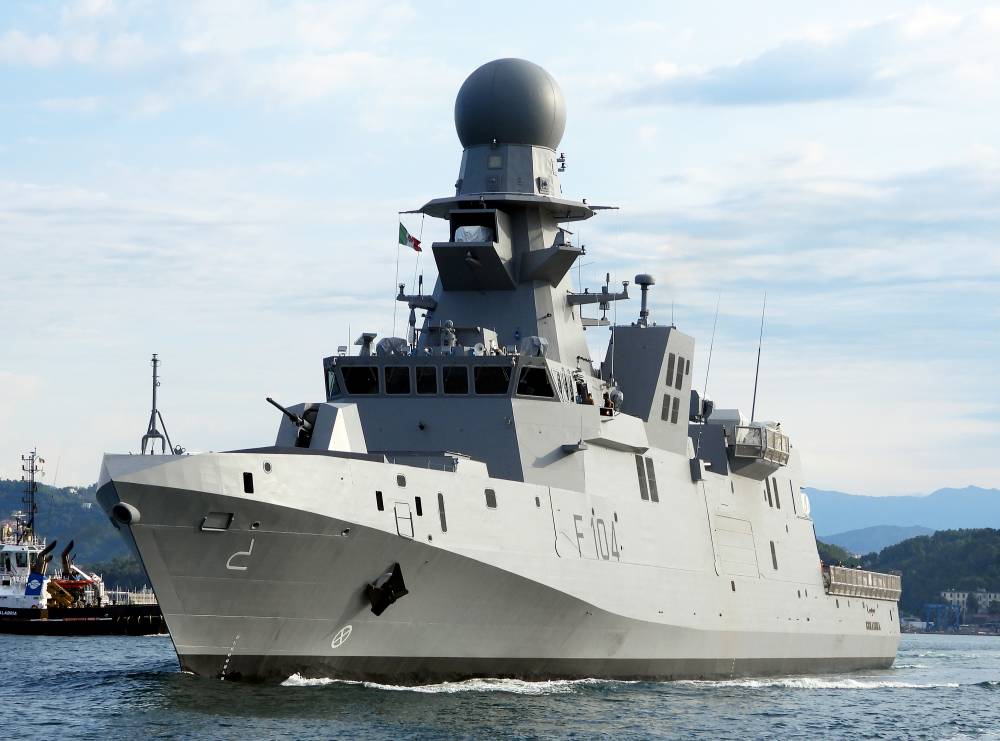 Fincantieri : la dernière des quatre corvettes qataries en essais | Mer ...
