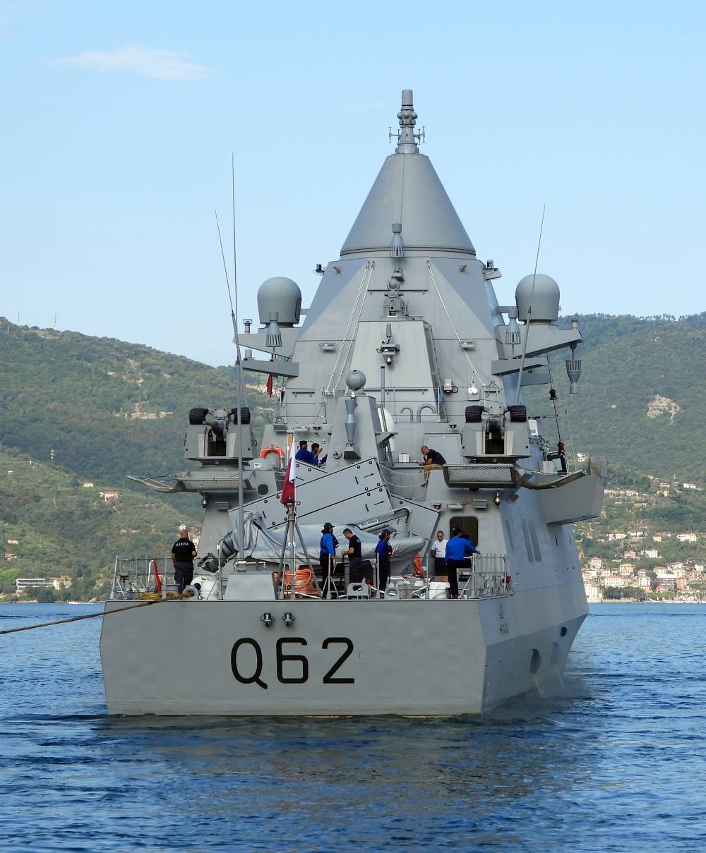 Fincantieri : la dernière des quatre corvettes qataries en essais | Mer ...