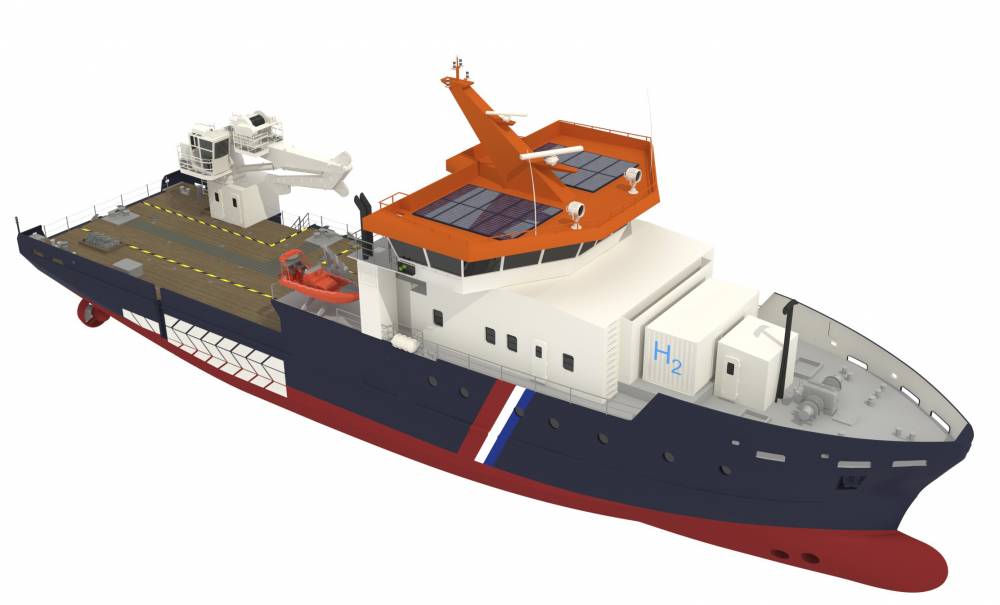 Gros plan sur le nouveau baliseur océanique de l’Armement des Phares et ...