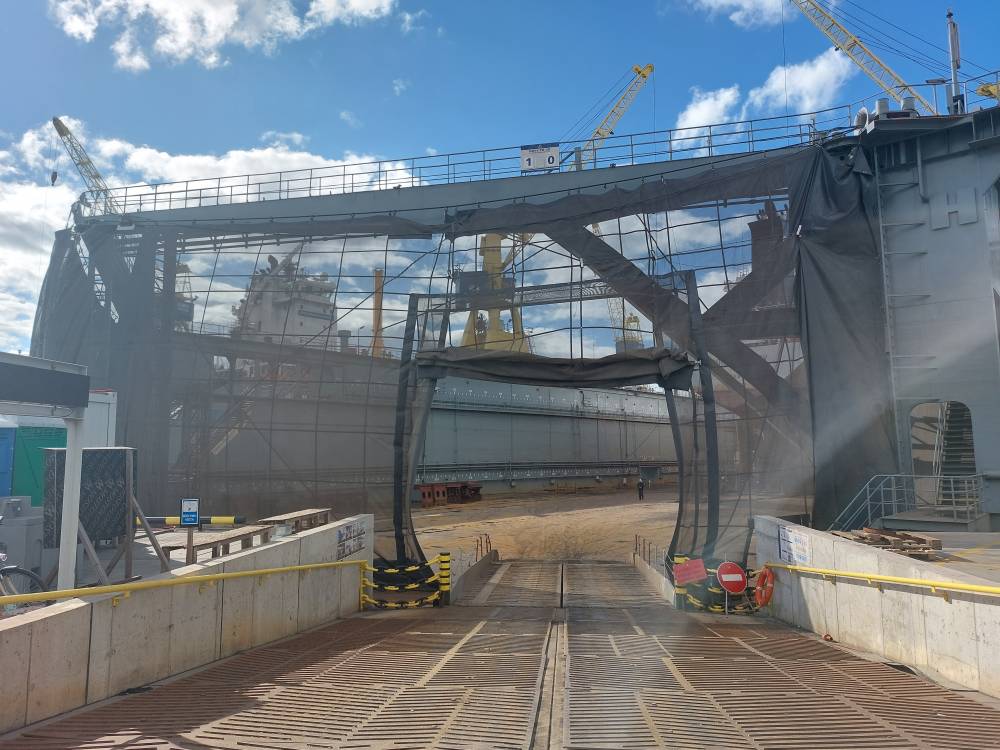 Sur le chantier Western Shipyard à Klaipeda | Mer et Marine