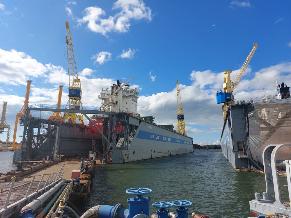 Sur le chantier Western Shipyard à Klaipeda | Mer et Marine