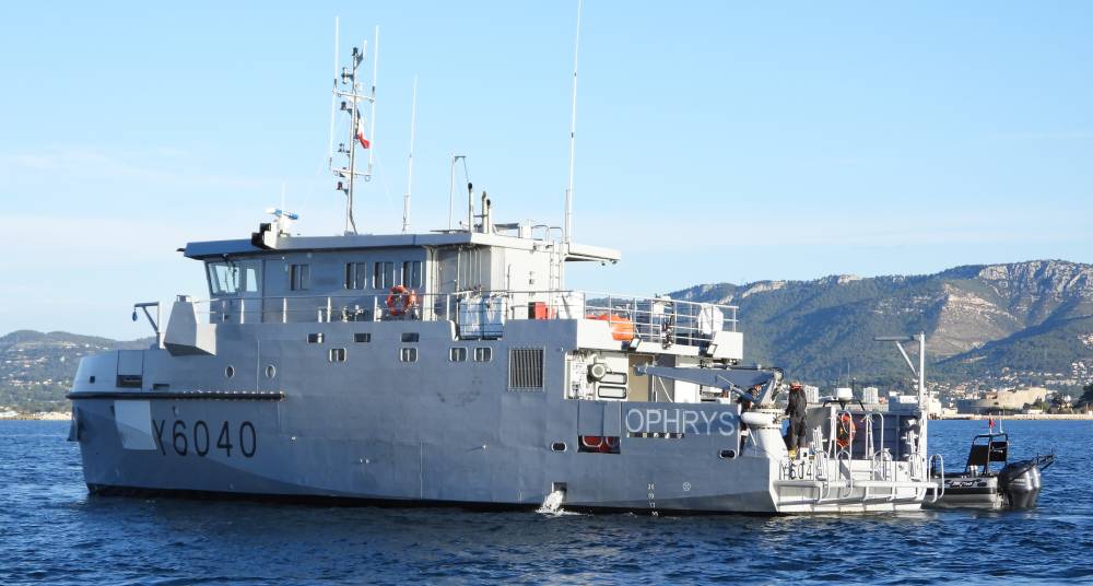La VSP Ophrys a rejoint la base navale de Toulon | Mer et Marine
