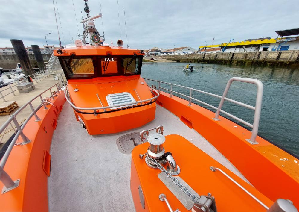A bord du Gustave Gendron, premier des nouveaux navires de sauvetage de ...