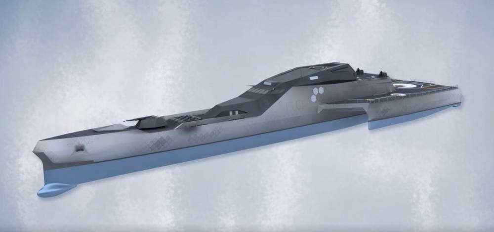 Naval Group dévoile un concept de bâtiment de combat plus respectueux ...