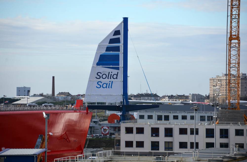 Solid Sail : le gréement final sera installé cet hiver | Mer et Marine