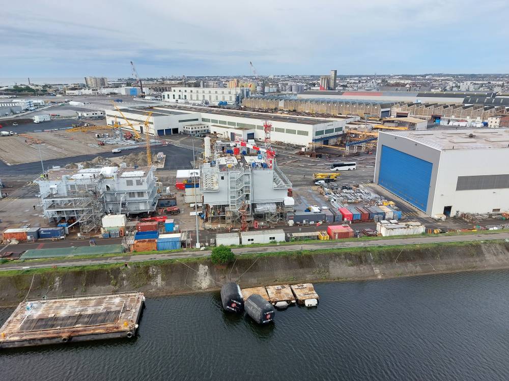 Saint-Nazaire : la construction des sous-stations pour Courseulles et ...