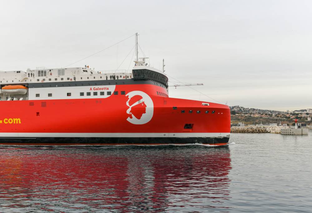 Corsica Linea : l'A Galeotta est arrivé à Marseille | Mer et Marine