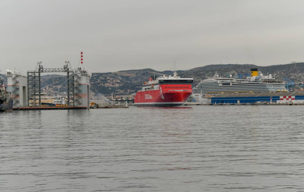 Corsica Linea : l'A Galeotta est arrivé à Marseille | Mer et Marine