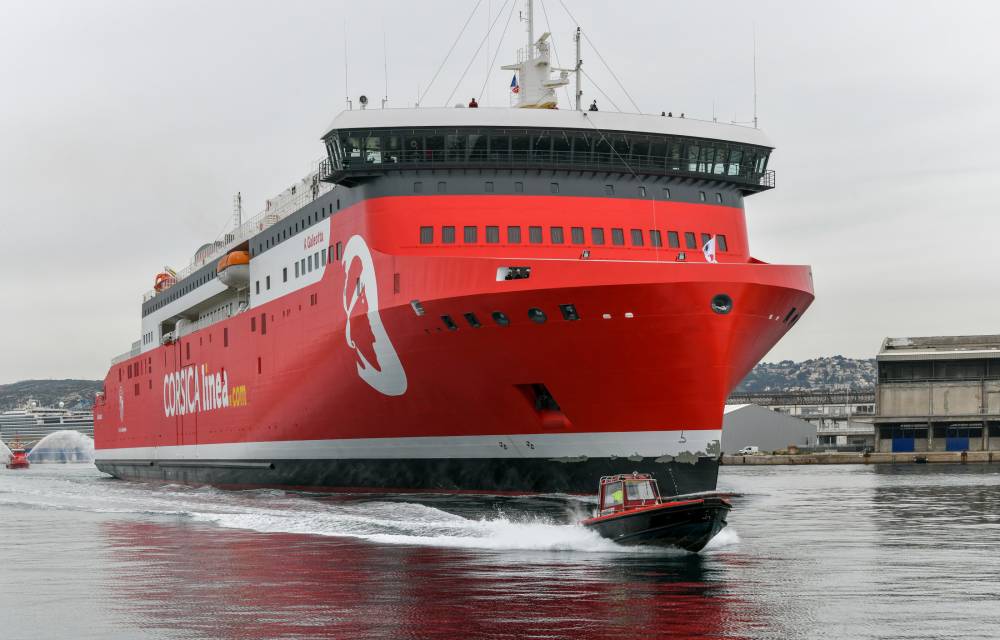 Corsica Linea : l'A Galeotta est arrivé à Marseille | Mer et Marine