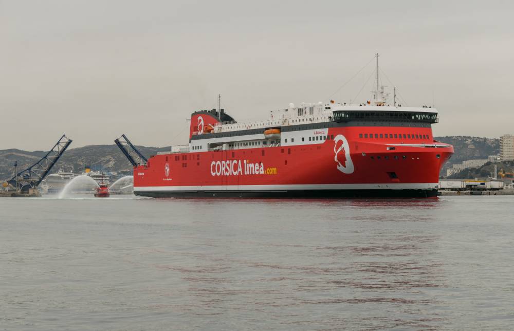 Corsica Linea : l'A Galeotta est arrivé à Marseille | Mer et Marine