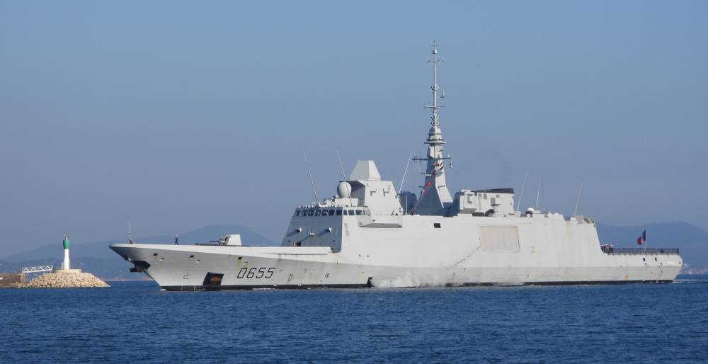 La FREMM Bretagne à Toulon | Mer et Marine