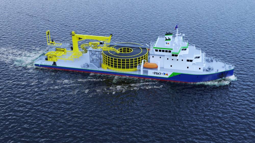 P&O Maritime Logistics veut transformer un MCV en câblier au méthanol ...