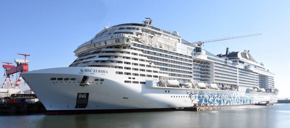 Les essais en mer du MSC Euribia reportés | Mer et Marine