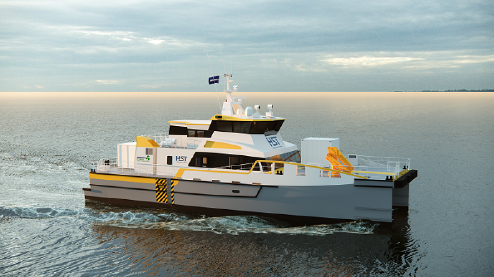 Eolien : Damen va construire huit navires pour Purus Wind | Mer et Marine