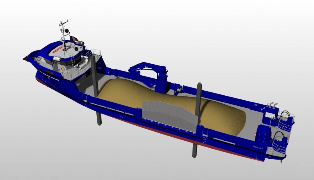 Seaway : un navire de transport et de travaux en construction chez ...