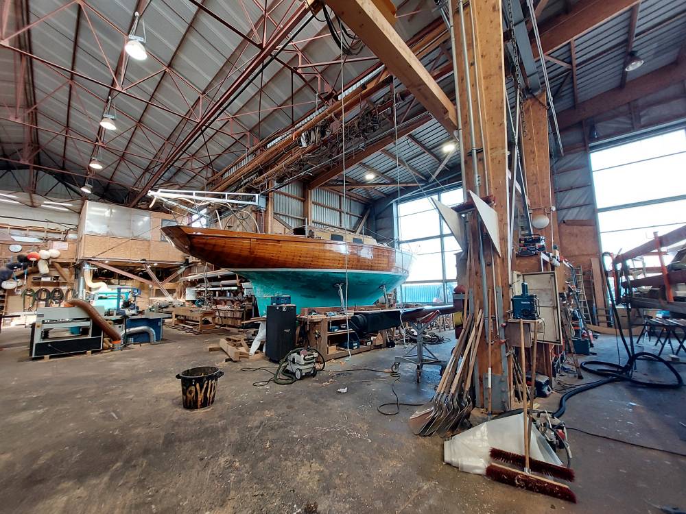 A Brest, le chantier du Guip offre une nouvelle jeunesse à la vedette ...