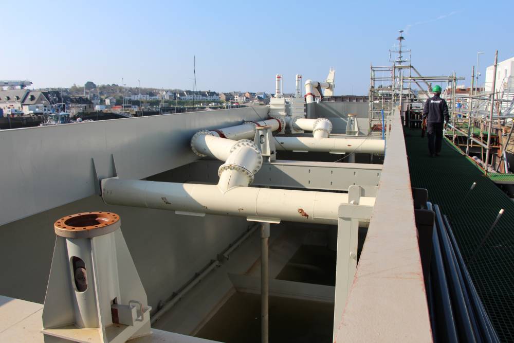 Piriou : sur le chantier de la future drague hybride Hydromer de la ...