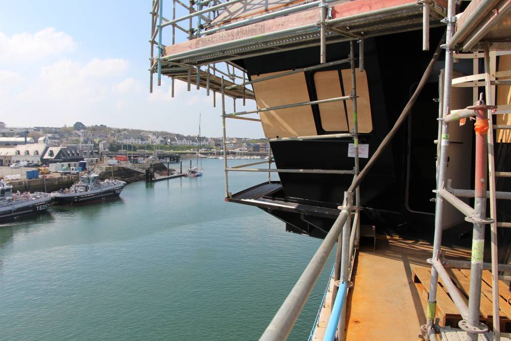 Piriou : sur le chantier de la future drague hybride Hydromer de la ...