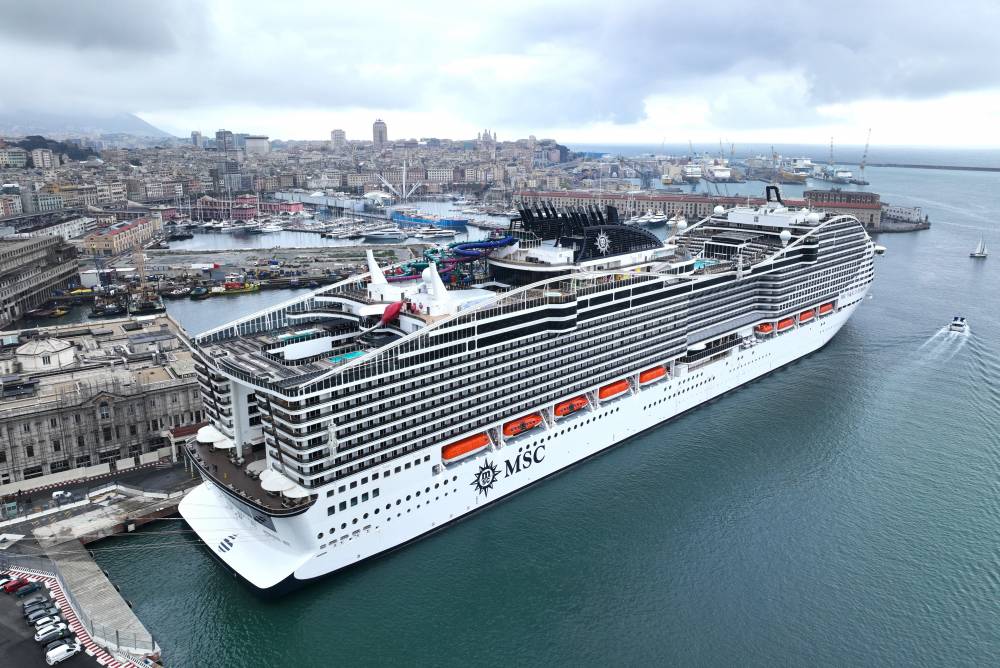 Le MSC World Europa arrive à Marseille | Mer et Marine