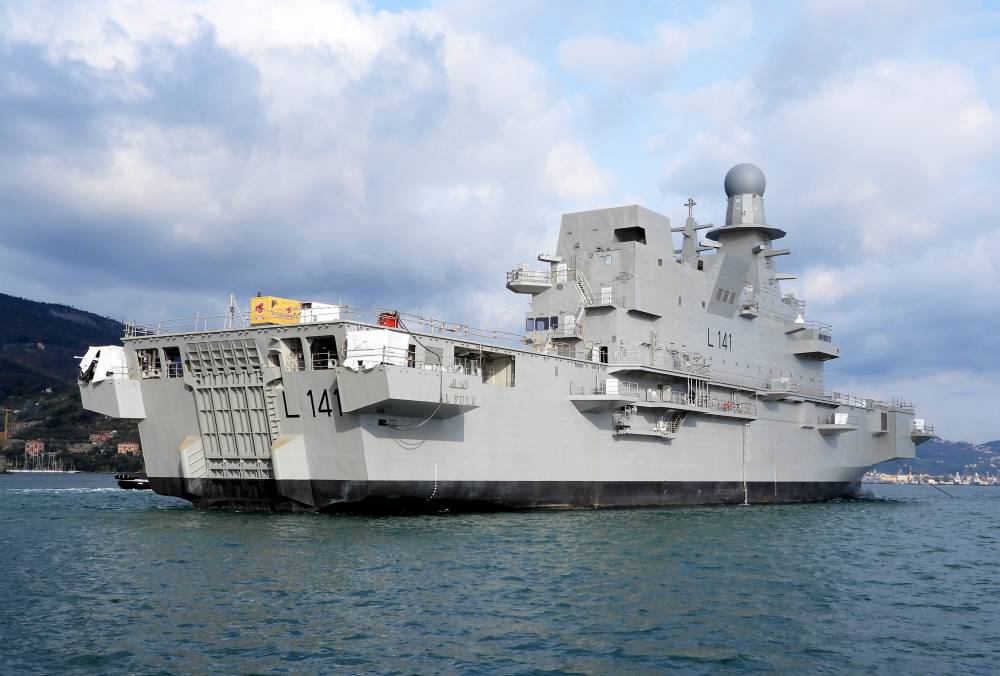 Fincantieri : la construction du LPD commandé par le Qatar se poursuit ...