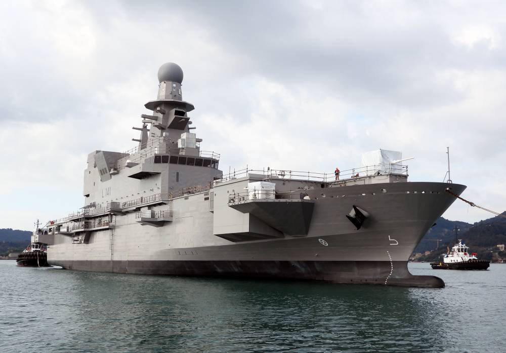 Fincantieri : la construction du LPD commandé par le Qatar se poursuit ...