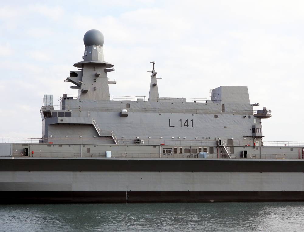 Fincantieri : la construction du LPD commandé par le Qatar se poursuit ...