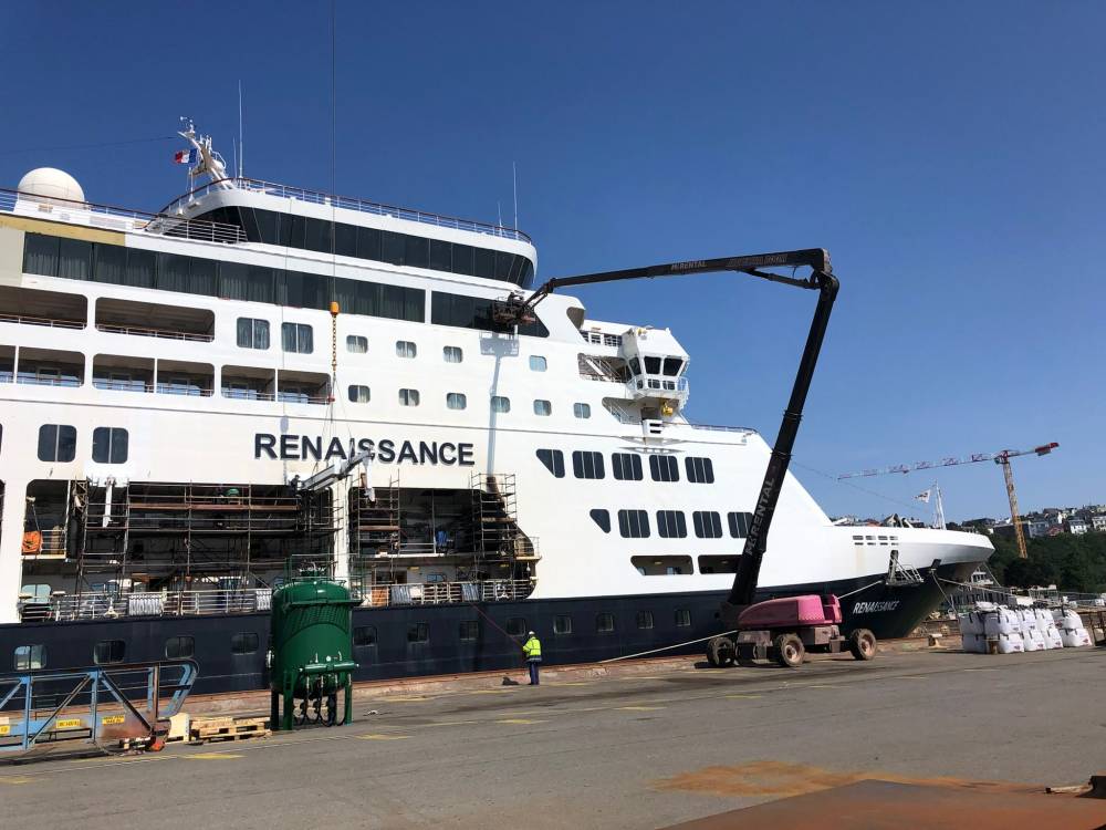 CFC : les travaux sur le Renaissance s’achèvent | Mer et Marine