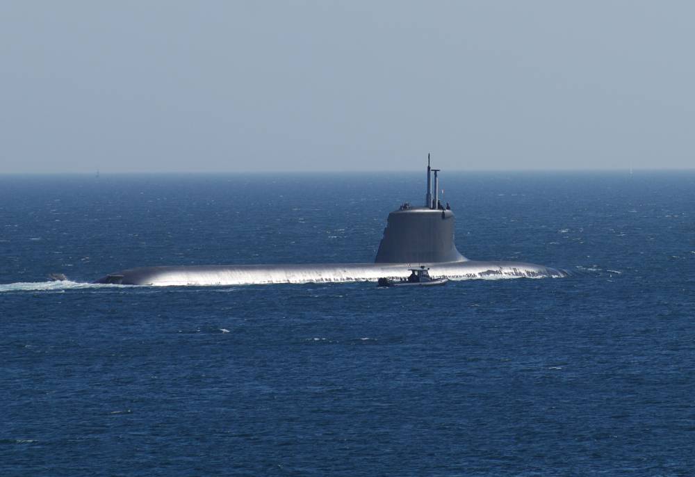 Le SNA Duguay-Trouin est passé pour la première fois à Brest | Mer et ...