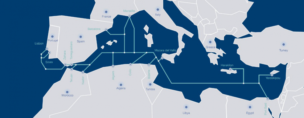 Lancement de la construction du câble Medusa de 8760 km en Méditerranée ...