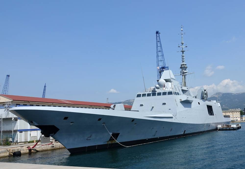 La FREMM Alsace dotée de sa nouvelle conduite de tir STIR 1.2 EO Mk2 | Mer et Marine