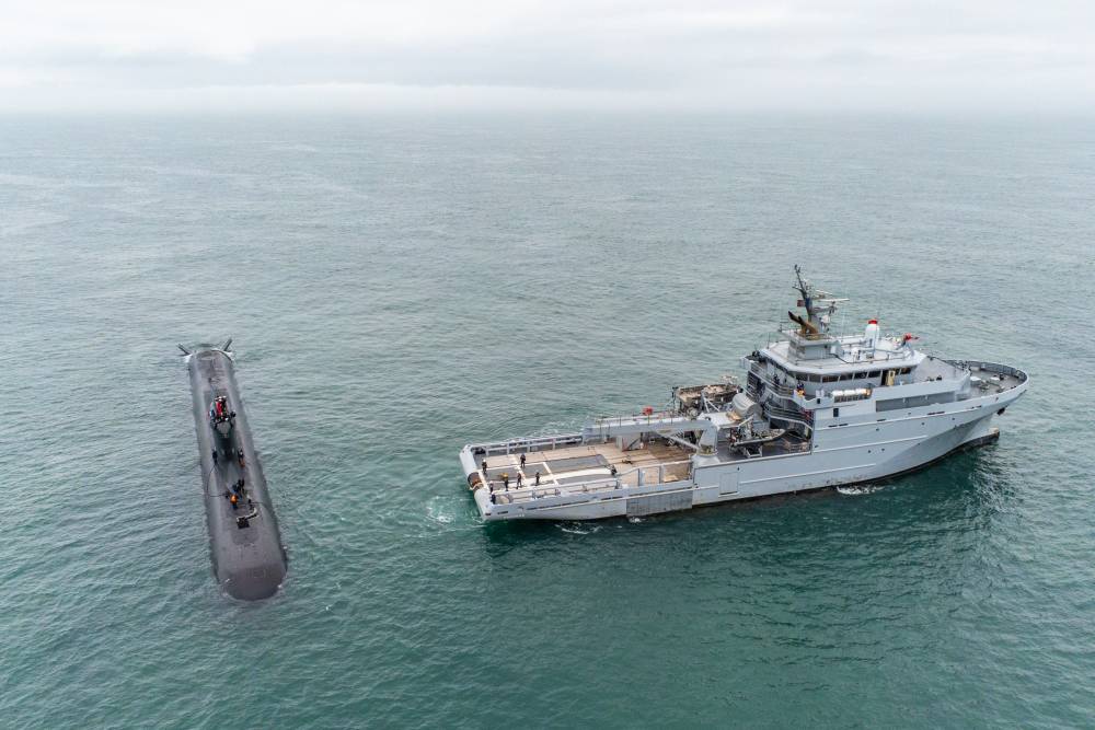 Le Suffren, équipé du DDS, réalise son premier déploiement en océan ...