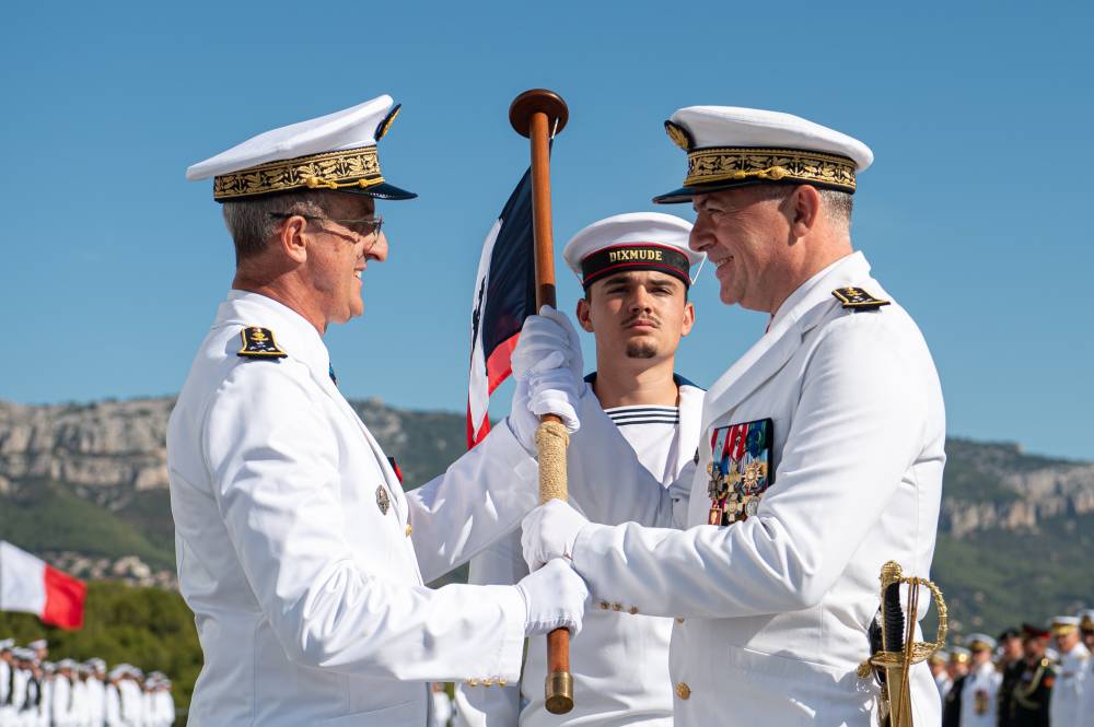 L’amiral Vaujour prend la barre de la Marine nationale | Mer et Marine