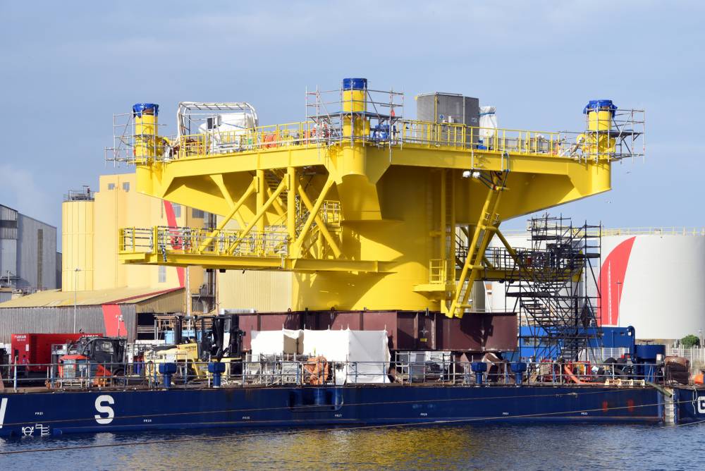 Les Chantiers de l’Atlantique livrent la sous-station du parc Gode Wind ...