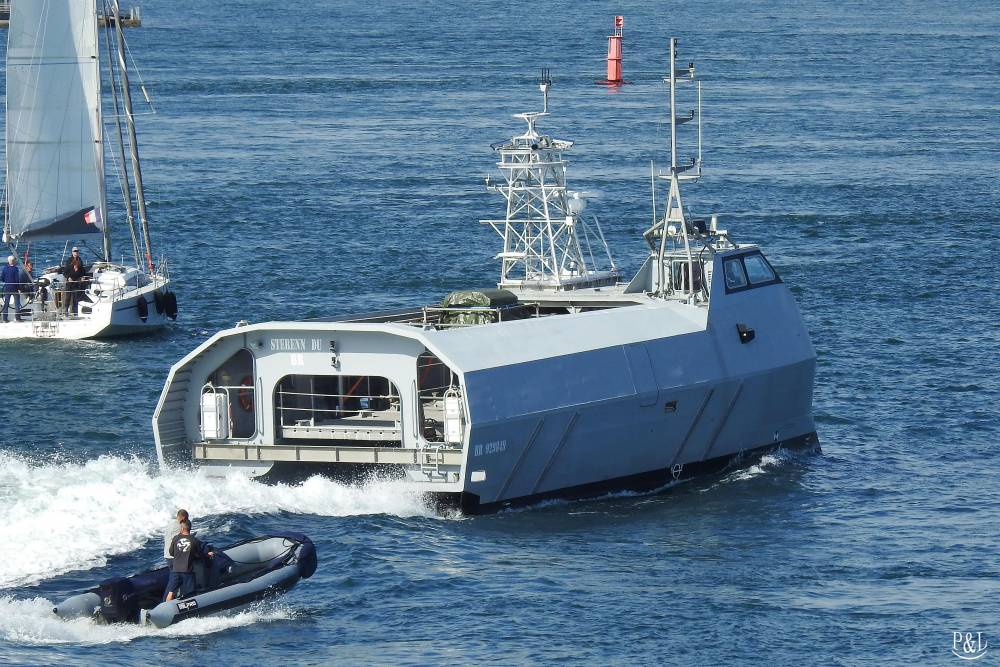 Naval Group : le drone de surface Sterenn Du navigue de nouveau | Mer ...