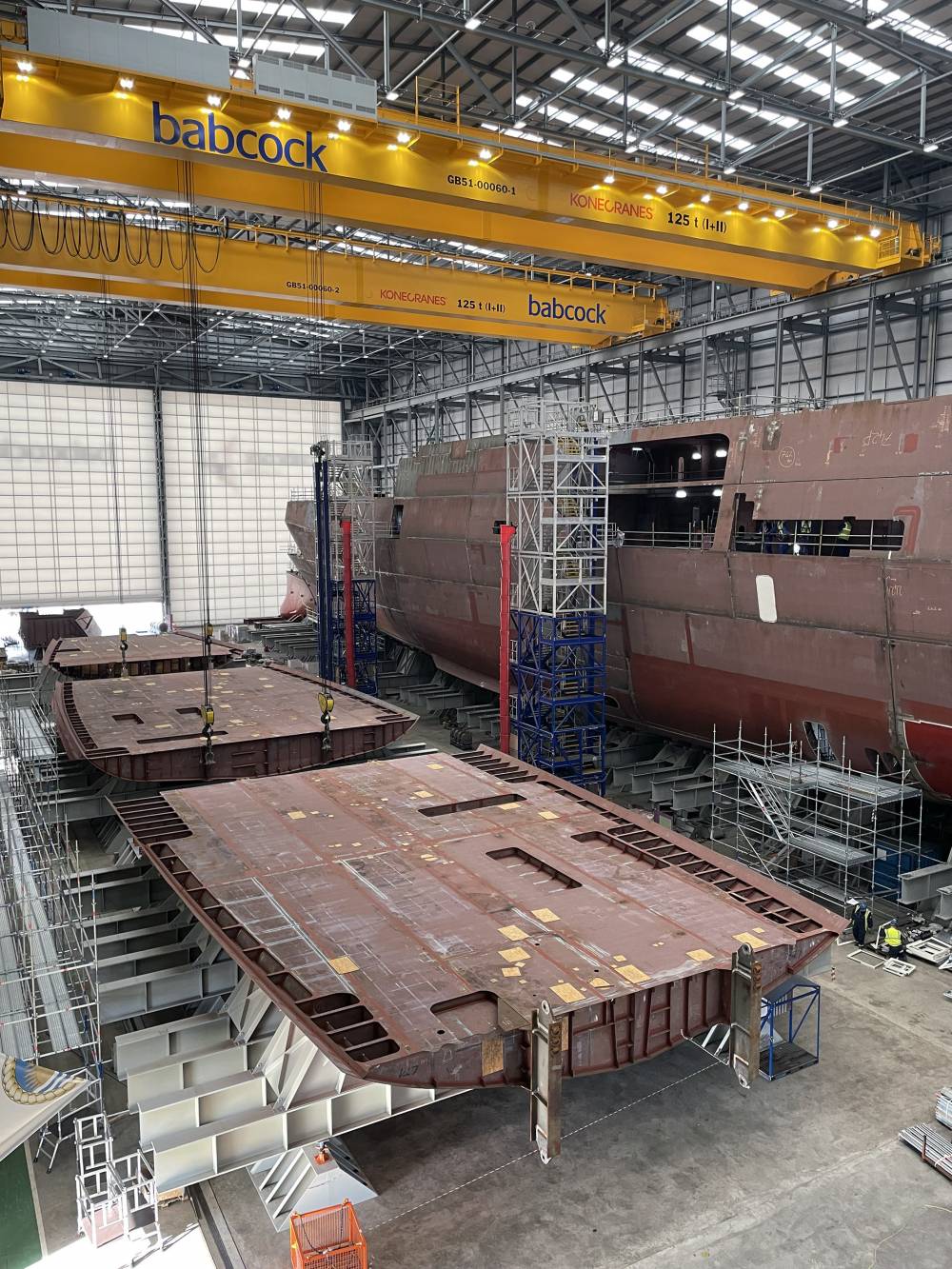 Babcock met sur cale de la seconde frégate britannique du type 31 | Mer ...