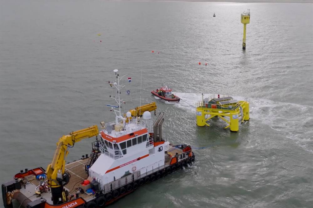 Belgique : une première plateforme solaire SeaVolt testée à Ostende ...