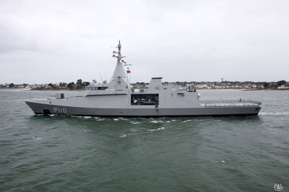 Lorient : Naval Group livre la première corvette émiratie du type ...