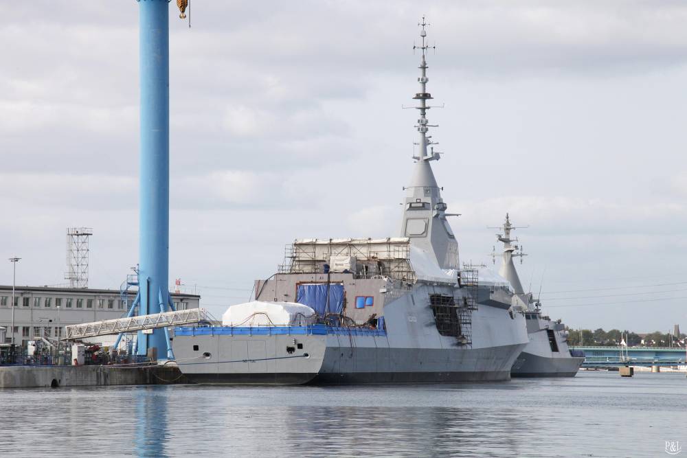FDI : Naval Group met à l’eau la première frégate grecque à Lorient ...