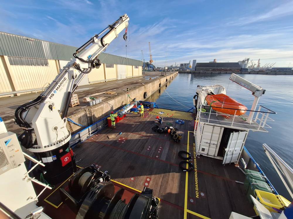 À bord du TSM Texel, nouveau navire polyvalent de Thomas Services ...