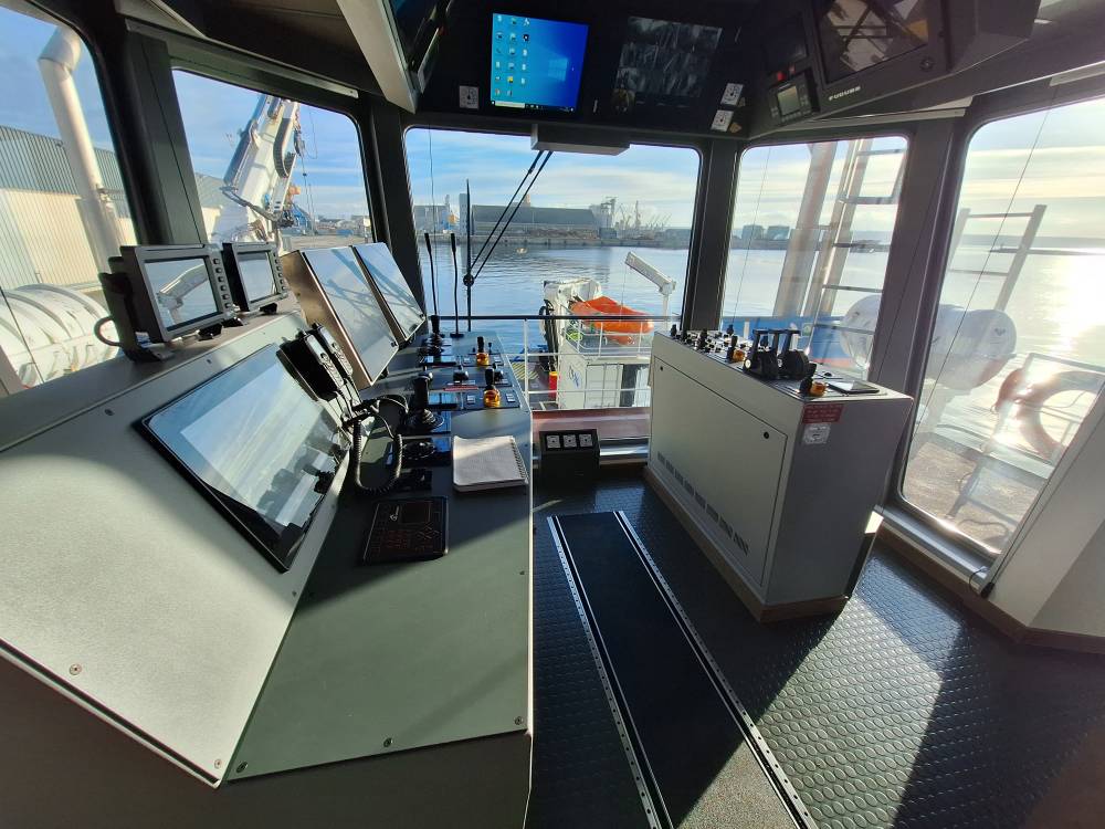 À bord du TSM Texel, nouveau navire polyvalent de Thomas Services ...