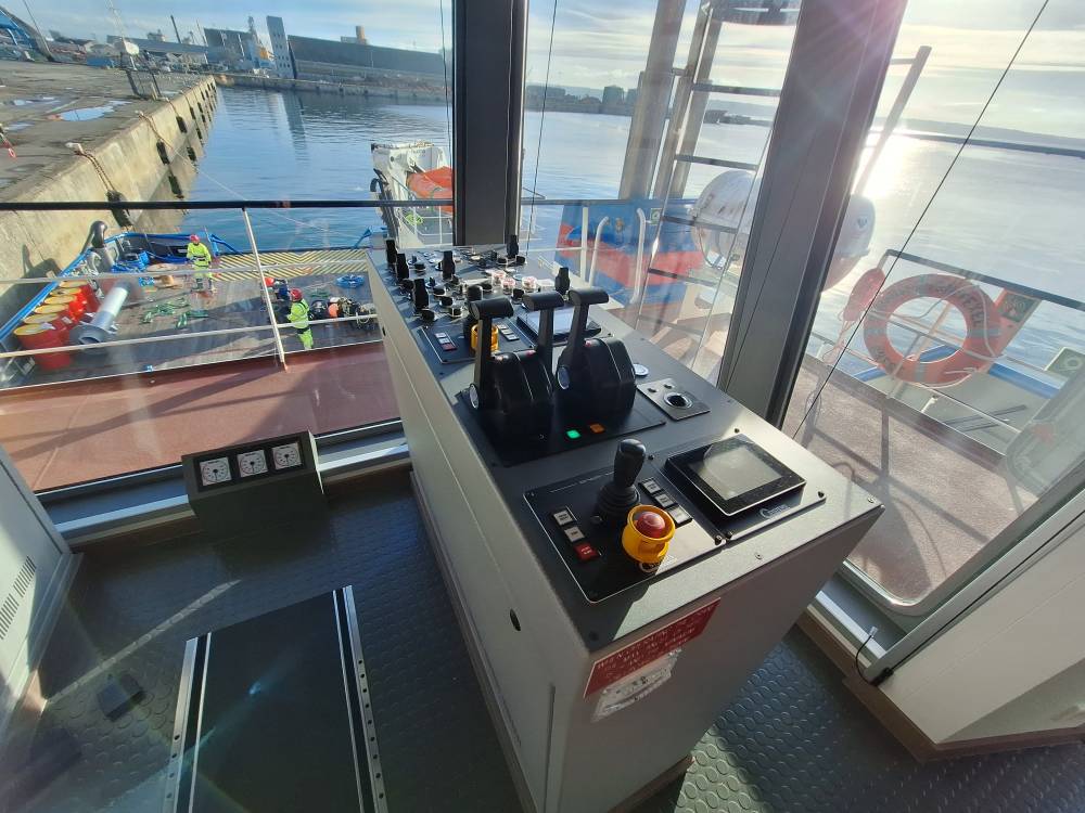 À bord du TSM Texel, nouveau navire polyvalent de Thomas Services ...