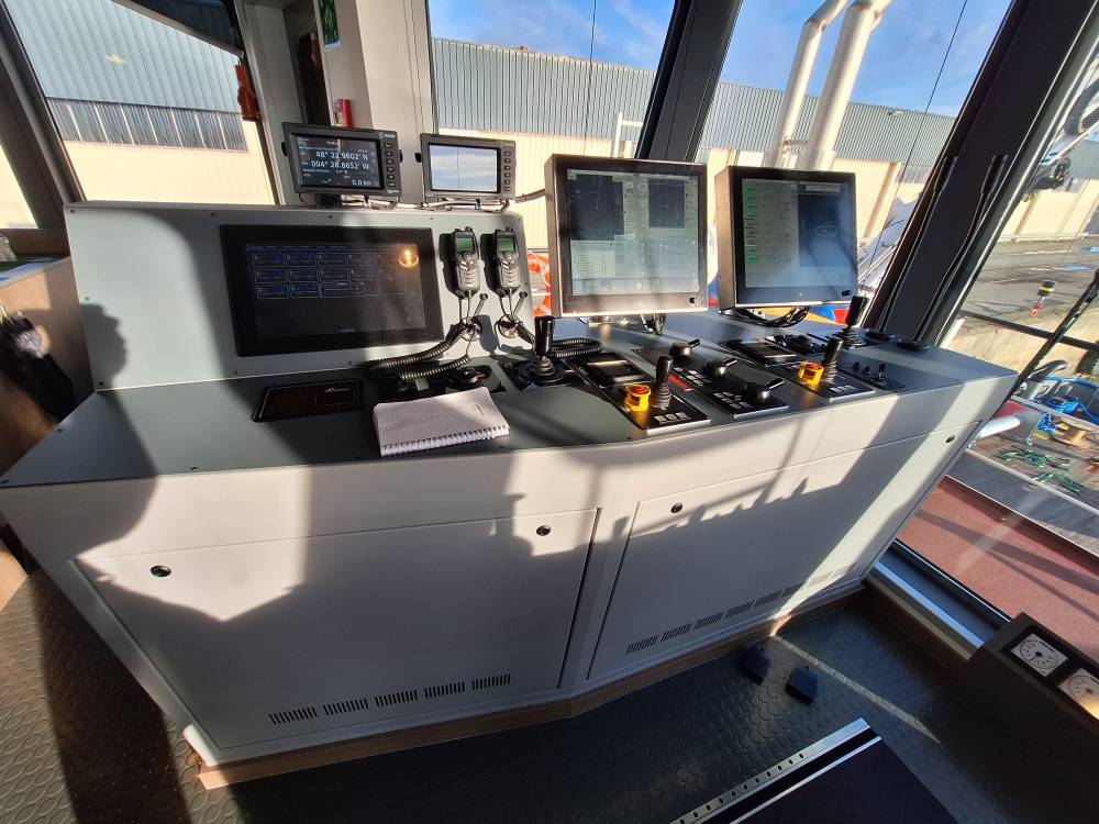 À bord du TSM Texel, nouveau navire polyvalent de Thomas Services ...